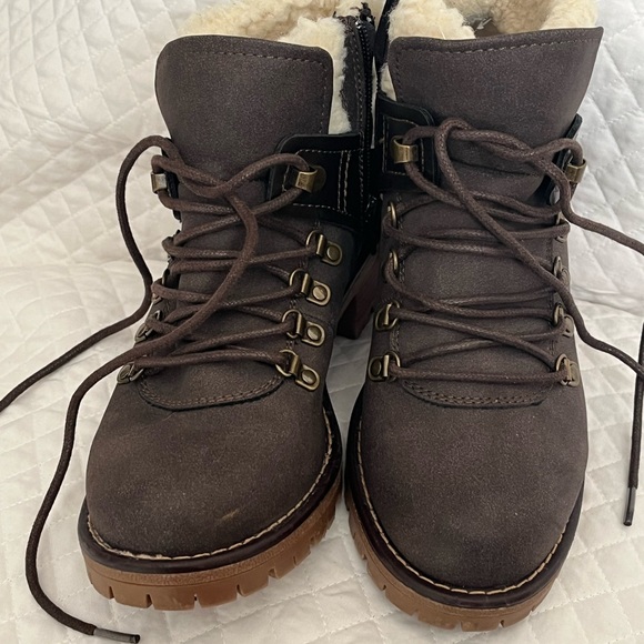 Sporto | Shoes | Brown Sporto Womens Lace Up Waterproof Boots | Poshmark